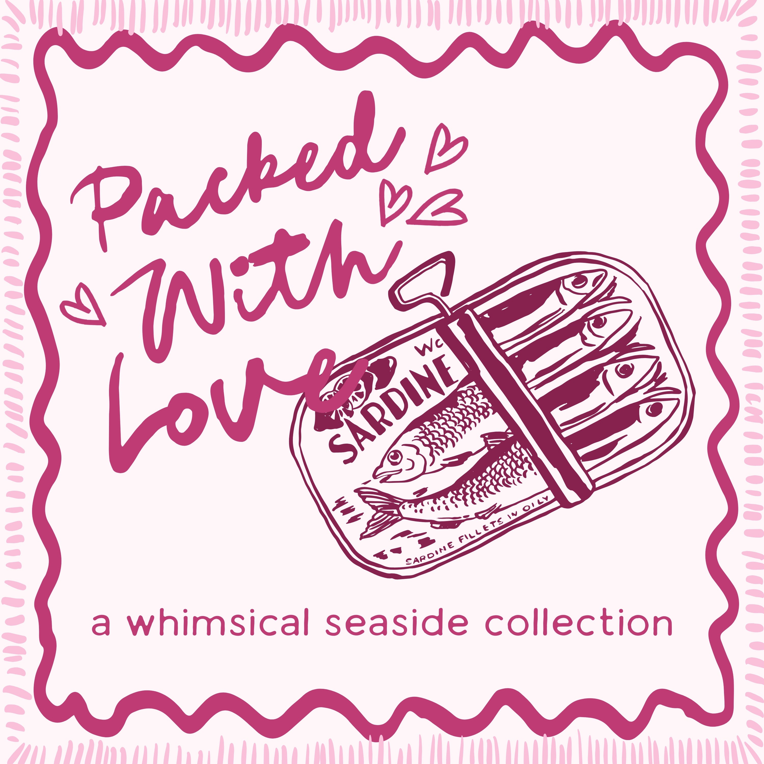 Pink Sardine Collection – Wilde Peach Party