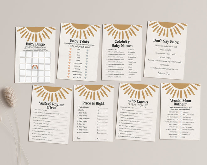 Boho Rainbow – Wilde Peach Party