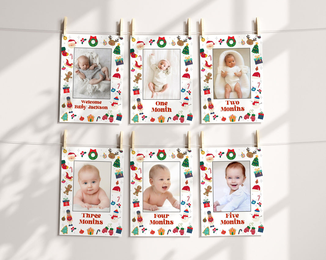 First Birthday Milestone Banners – Wilde Peach Party